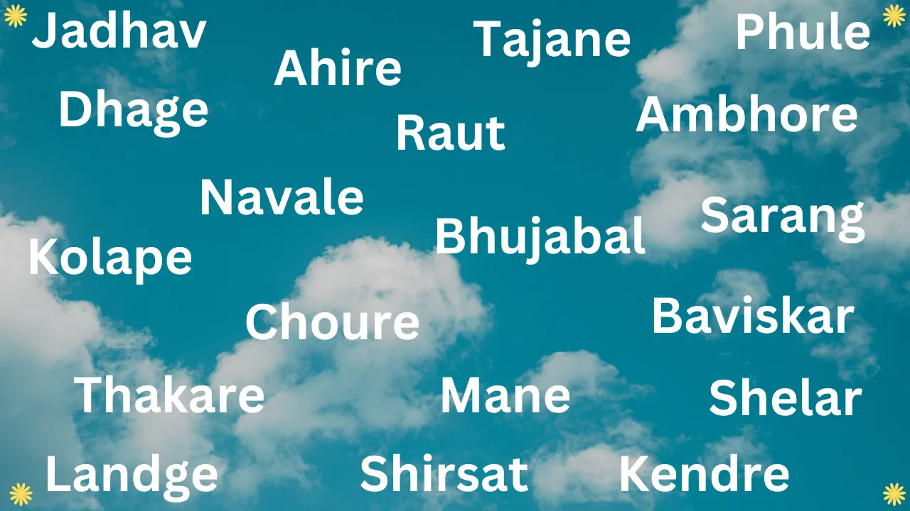 OBC Caste Surname List In Maharashtra Surname List OBC Caste Surname List In Maharashtra Surname List